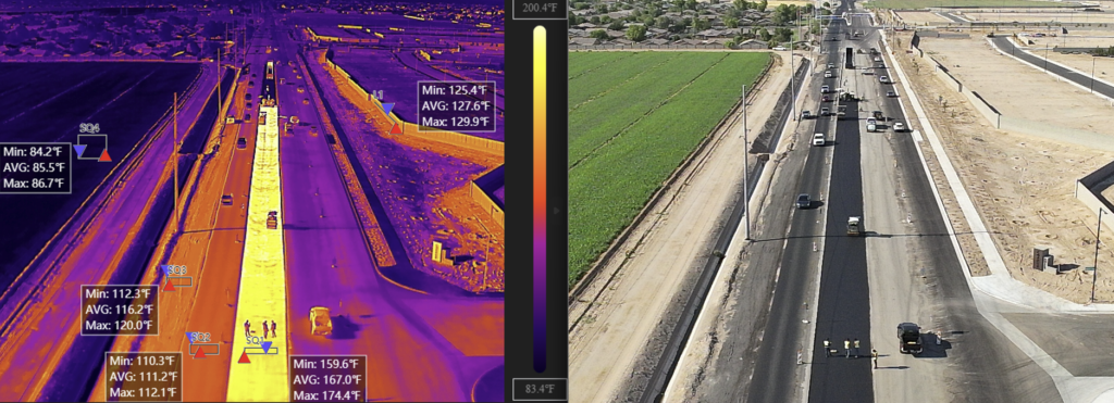 Construction Quality Monitoring of Asphalt Pavement using Unmanned ...